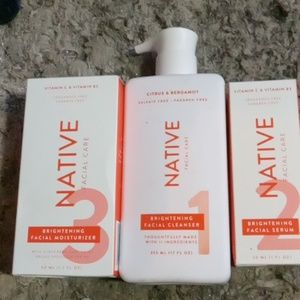 Native | Skincare | Native 3 Step Skincare Vit C Vit B3 Facial Care ...